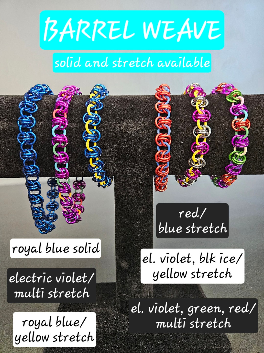 Barrel Weave Bracelet CUSTOM - Etsy