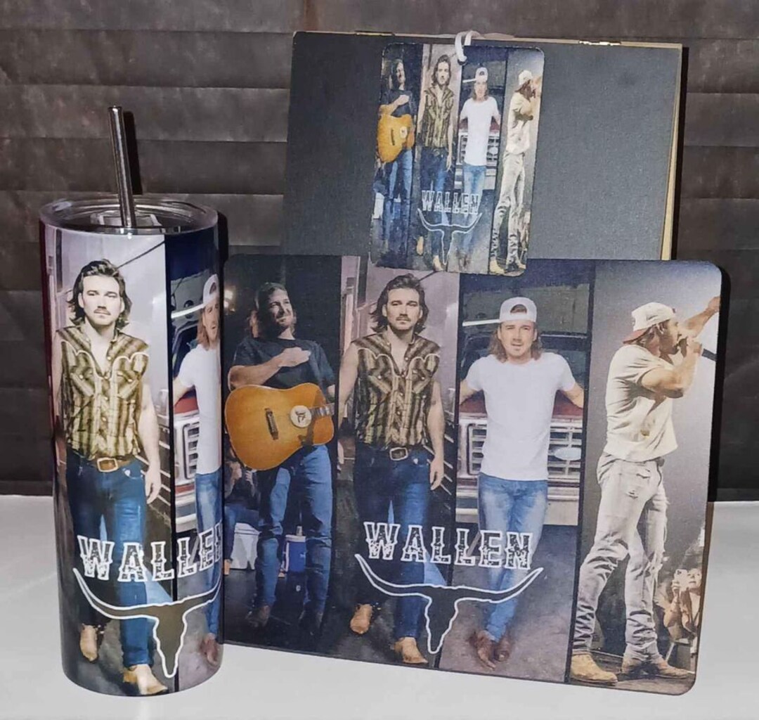 MORGAN WALLEN Tumbler COMBO With Mouse Pad and Air Freshener - Etsy