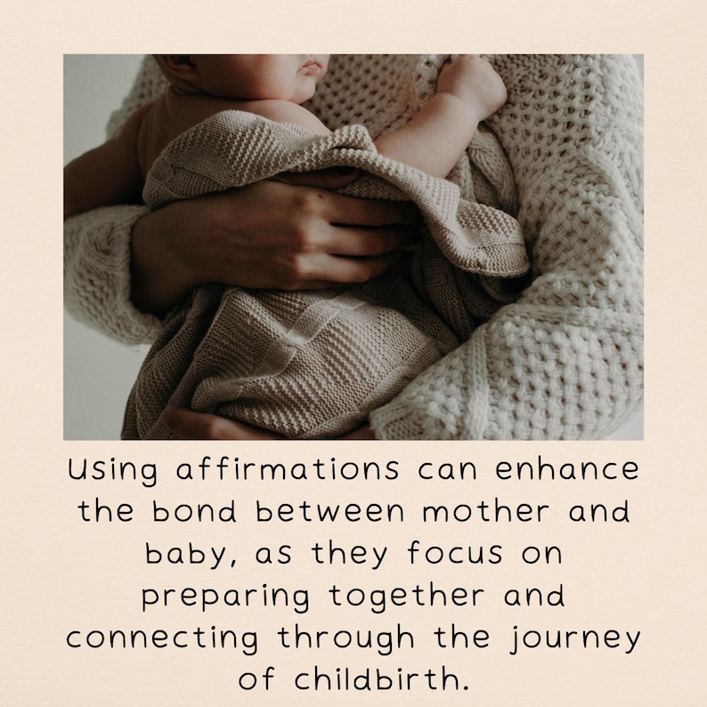 40 Empowering Birth Affirmation Cards: Calm & Confidence - Etsy