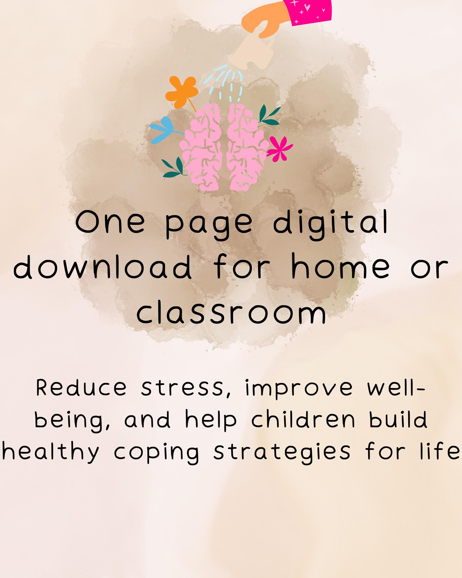 Self Care Poster for Young Children - Etsy