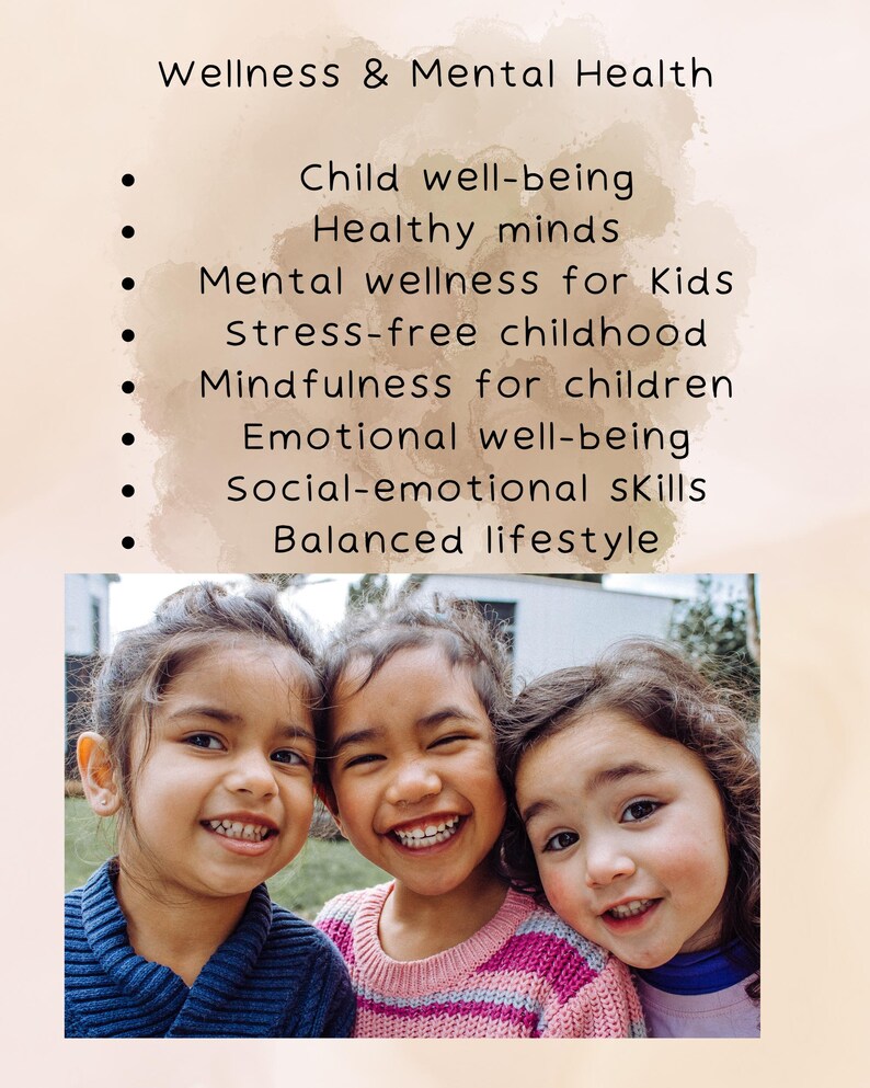 Self Care Poster for Young Children - Etsy