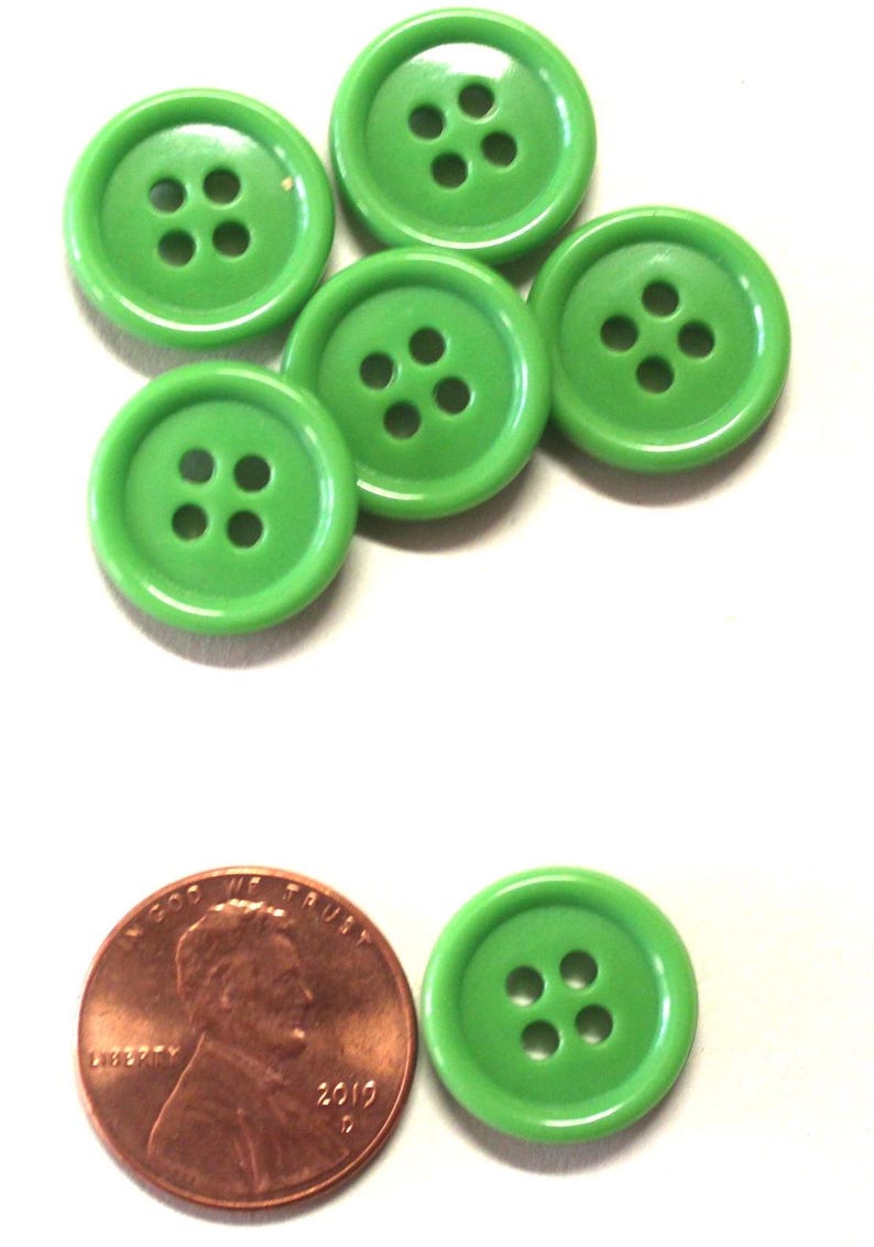 Green 4 Hole Buttons - Etsy