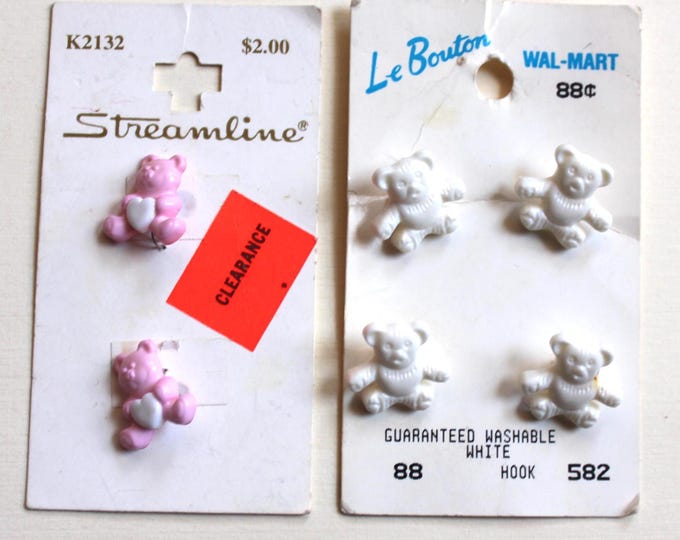 Vintage Bear Buttons - Etsy