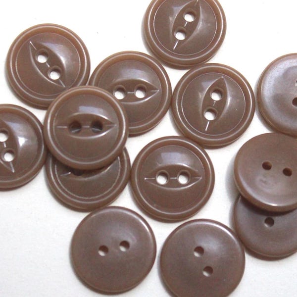 Taupe Buttons - Etsy