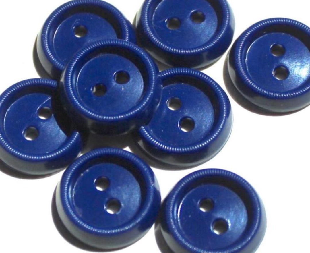 Navy Blue Buttons - Etsy