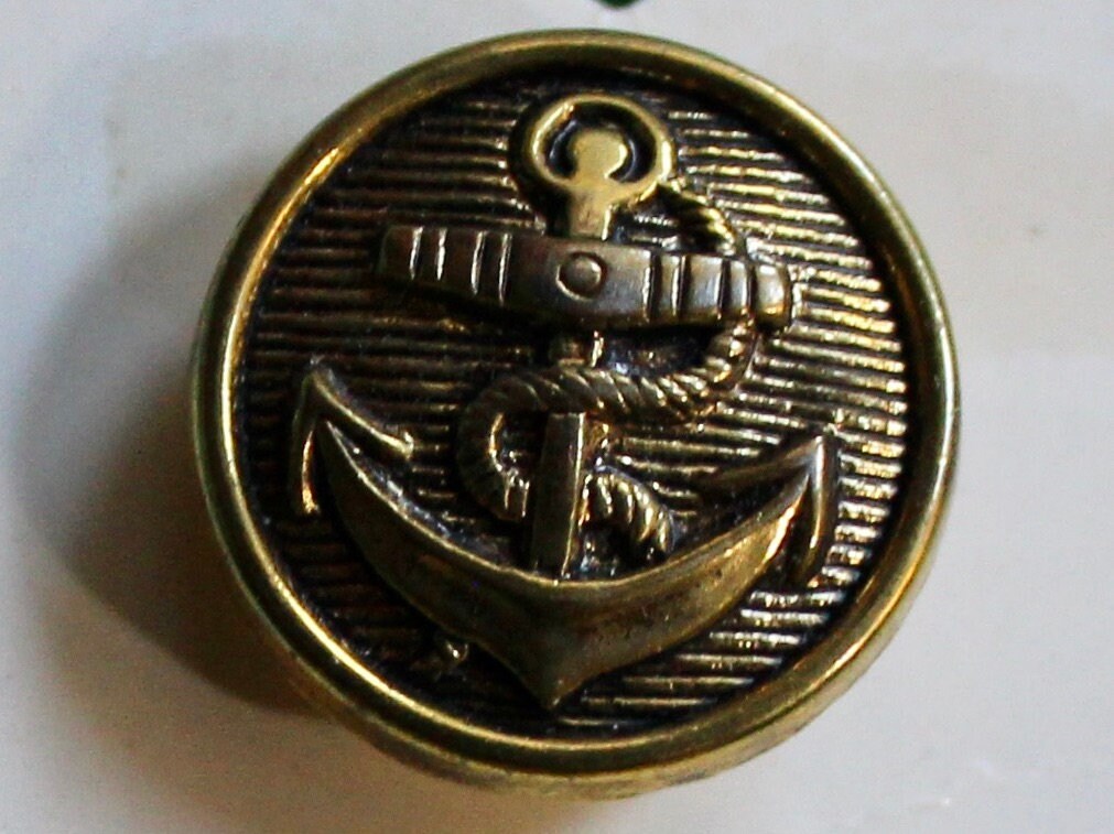 Vintage Military Buttons - Etsy