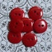 Shiny Red Buttons - Etsy
