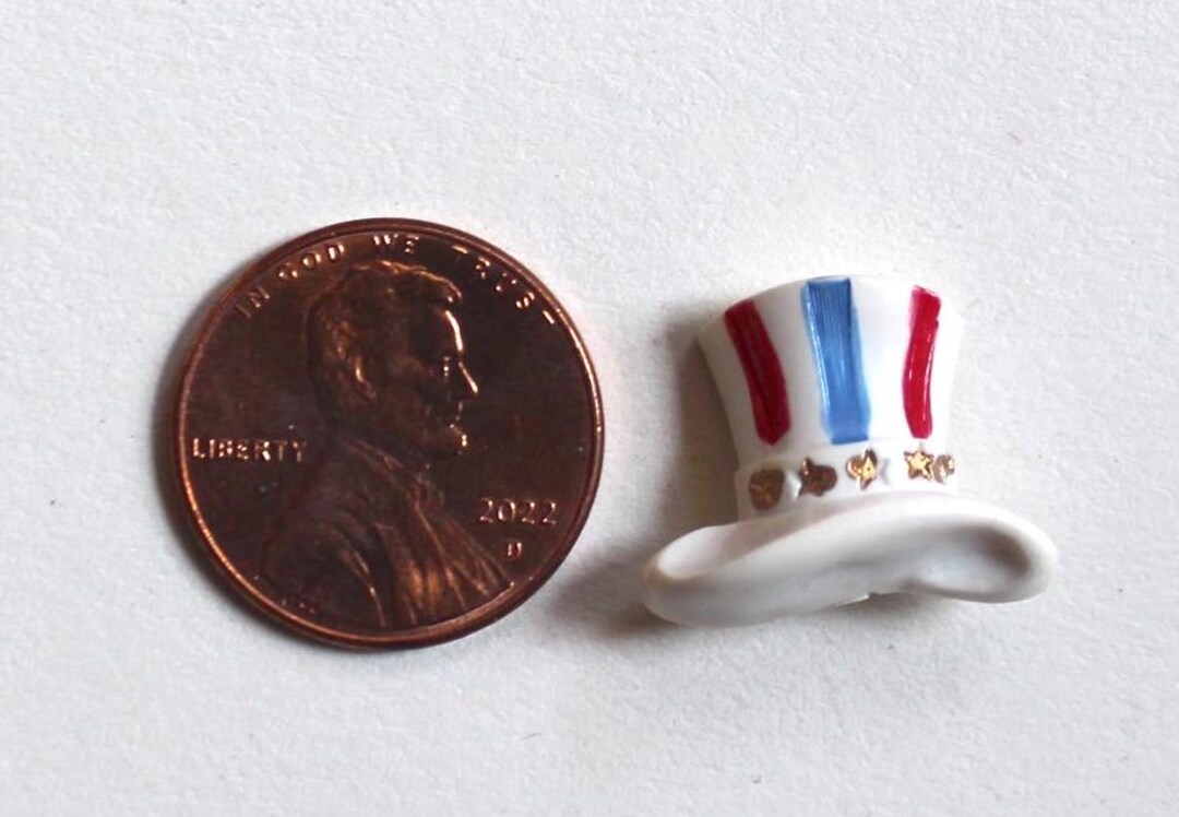 Vintage Uncle Sam Hat Button - Etsy