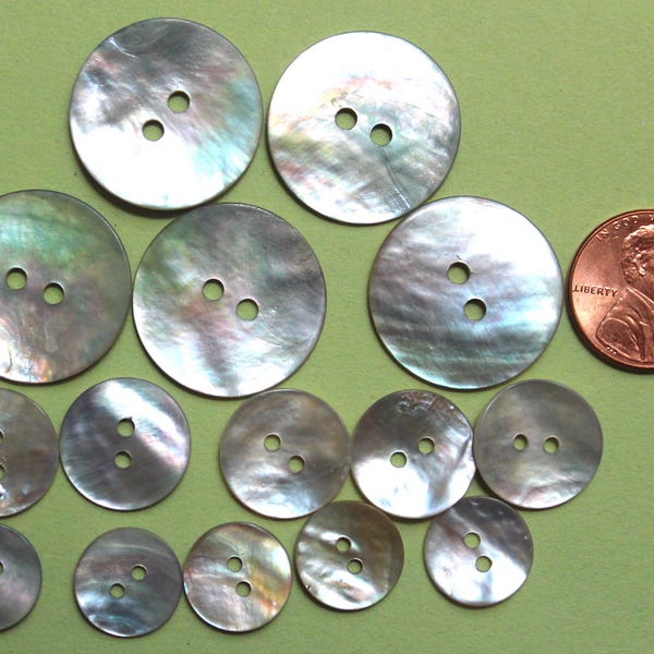 Abalone Buttons - Etsy