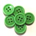 Green 4 Hole Buttons - Etsy