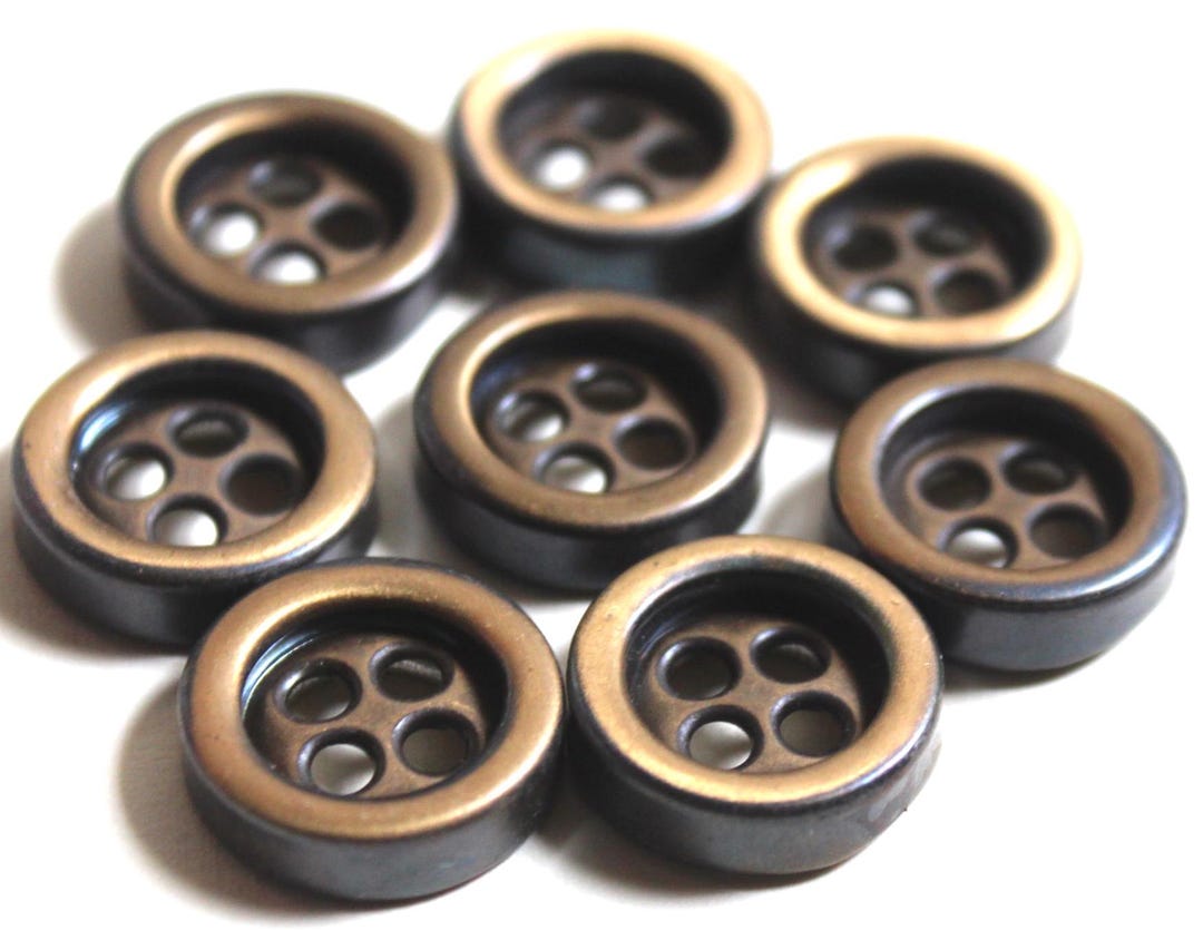 Antique Brass Buttons - Etsy