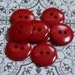 Shiny Red Buttons - Etsy
