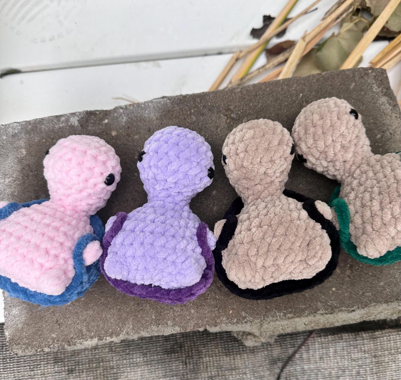 Cheeky Turtle, Cute Squishy Amigurumi, Mix-and-match Turtle and Shell ...