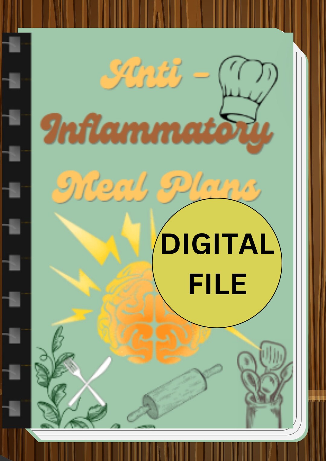 Anti Inflammatory Meal Plans,gut Health, Healthy Meal Plans, Healthy Food, Printable ...