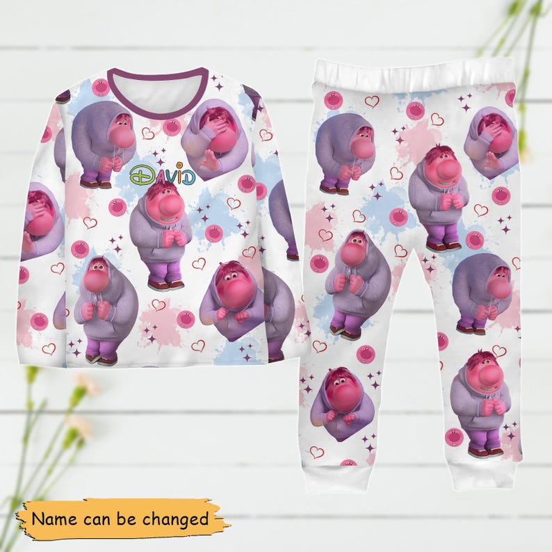 Inside Out Characters Family Pajamas Set, Inside Out Costume Holiday ...