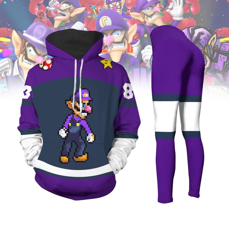 Waluigi Costume - Etsy