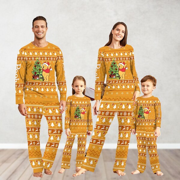 Winnie the Pooh Adult Pajamas - Etsy