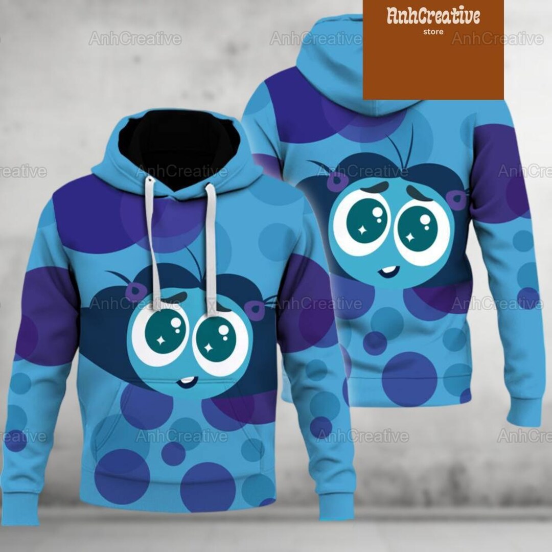 Envy Inside Out Hoodie, Inside Out Merch, Cartoon Movie Shirt, Inside ...