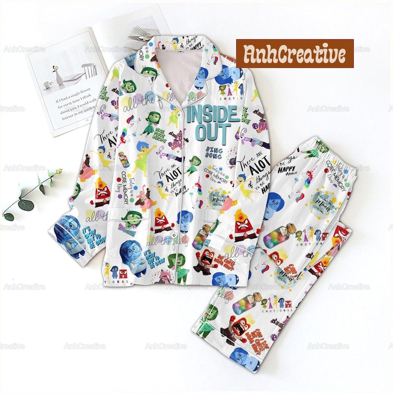 Inside Out 2 Pajamas - Etsy