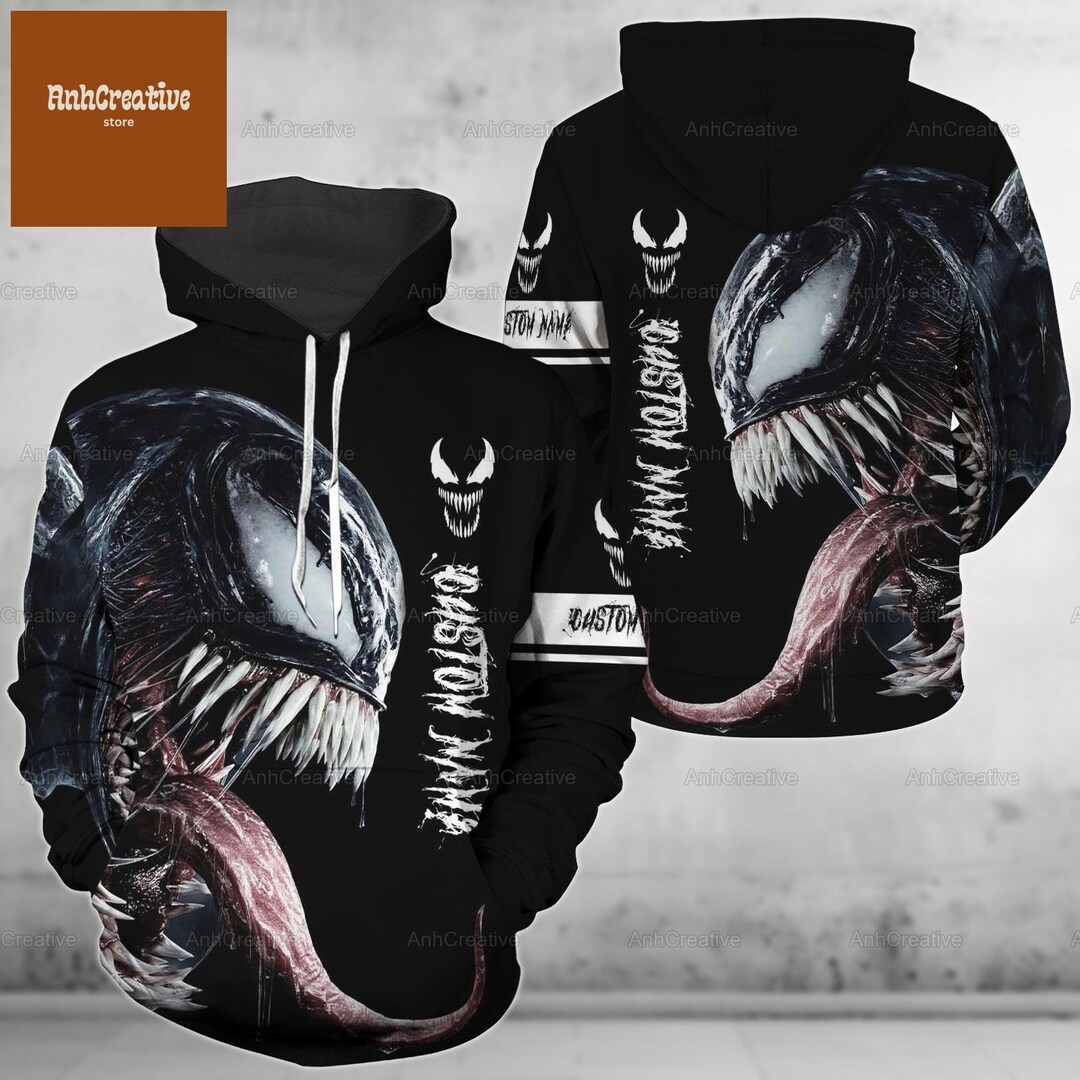 Custom Venom T-shirt, Venom Sweatshirt, Venom Hoodie, Venom Zip Hoodie ...