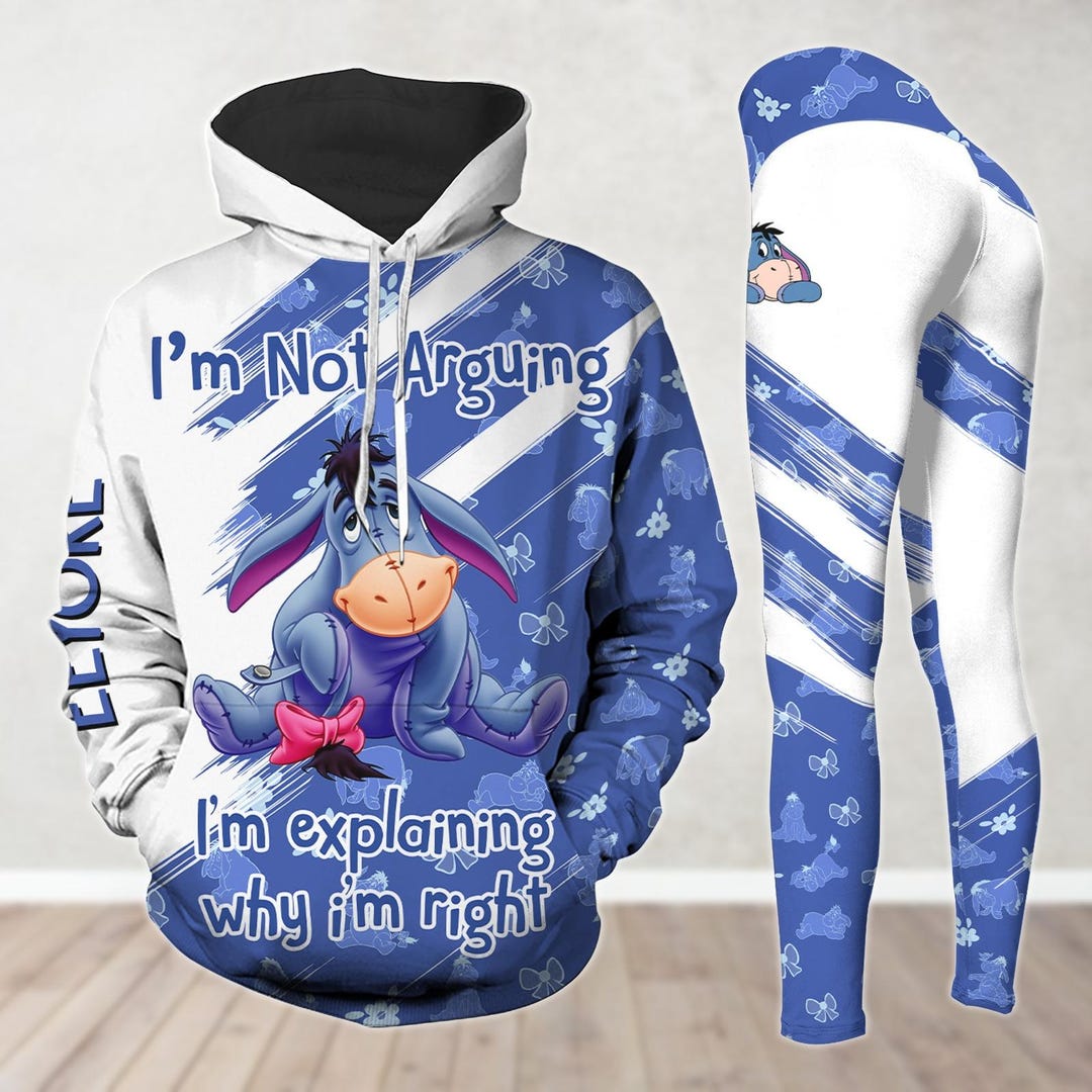 Custom Eeyore Hoodie, Winnie the Pooh Leggings, Disney Movie Shirt ...