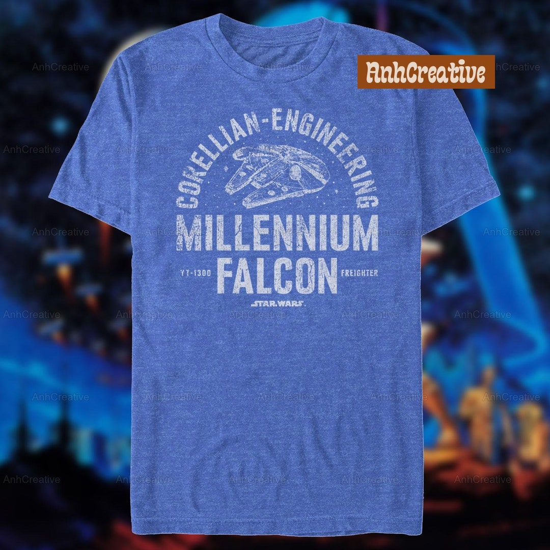 Star Wars Millennium Falcon Shirt, Disney Star Wars Shirt, Millennium ...
