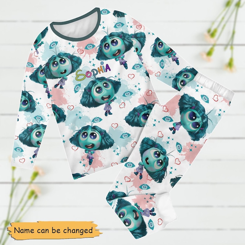 Inside Out Characters Family Pajamas Set, Inside Out Costume Holiday ...