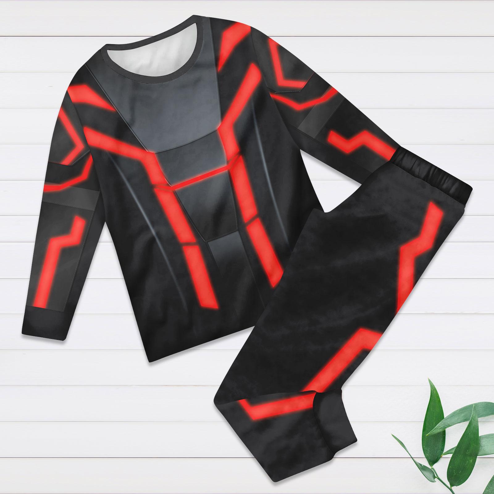 Tron Ares Cosplay Matching Family Pajamas, Disney Tron Ares Pajamas Set ...
