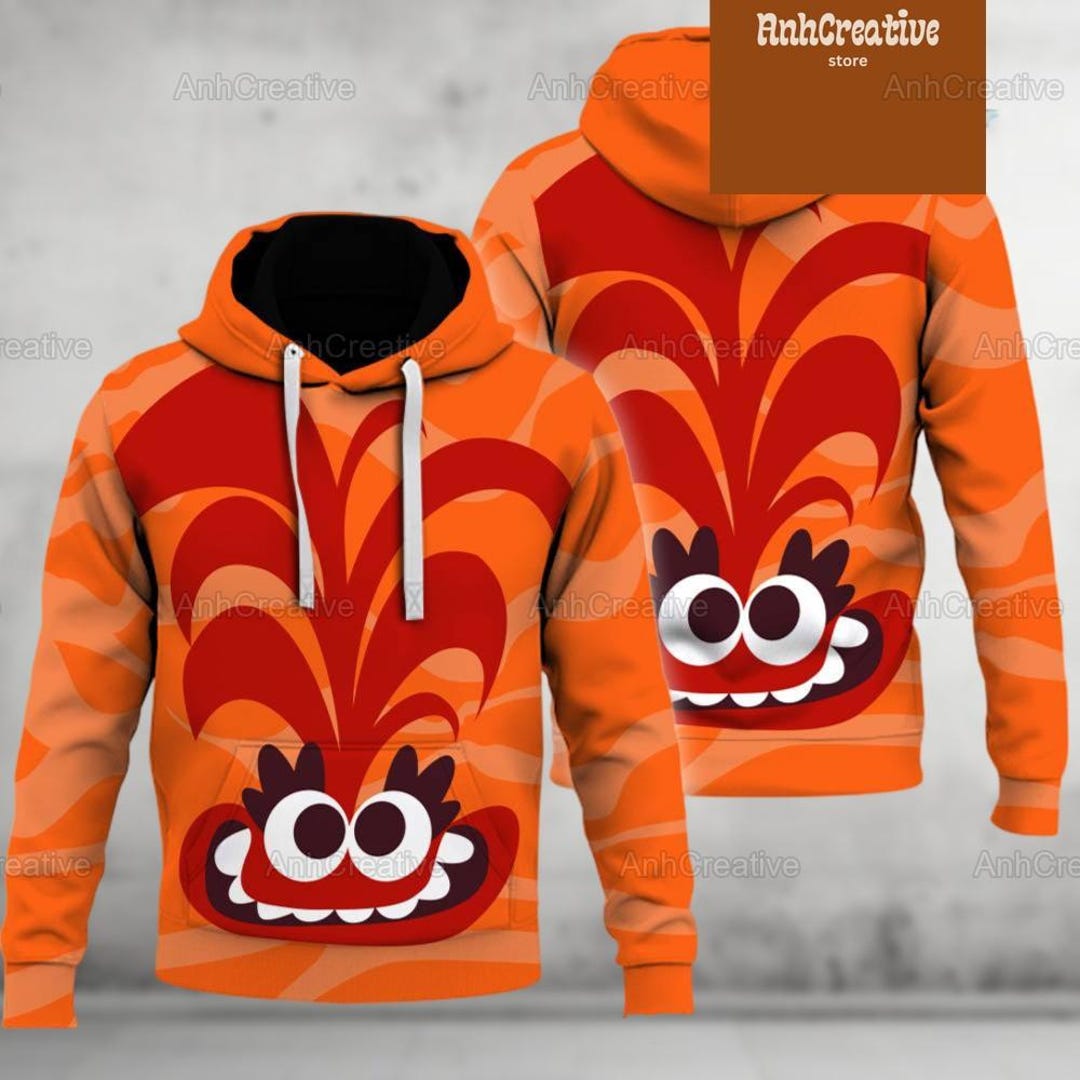 Anxiety Inside Out Hoodie, Disney Inside Out Movie Shirt, Anxiety ...