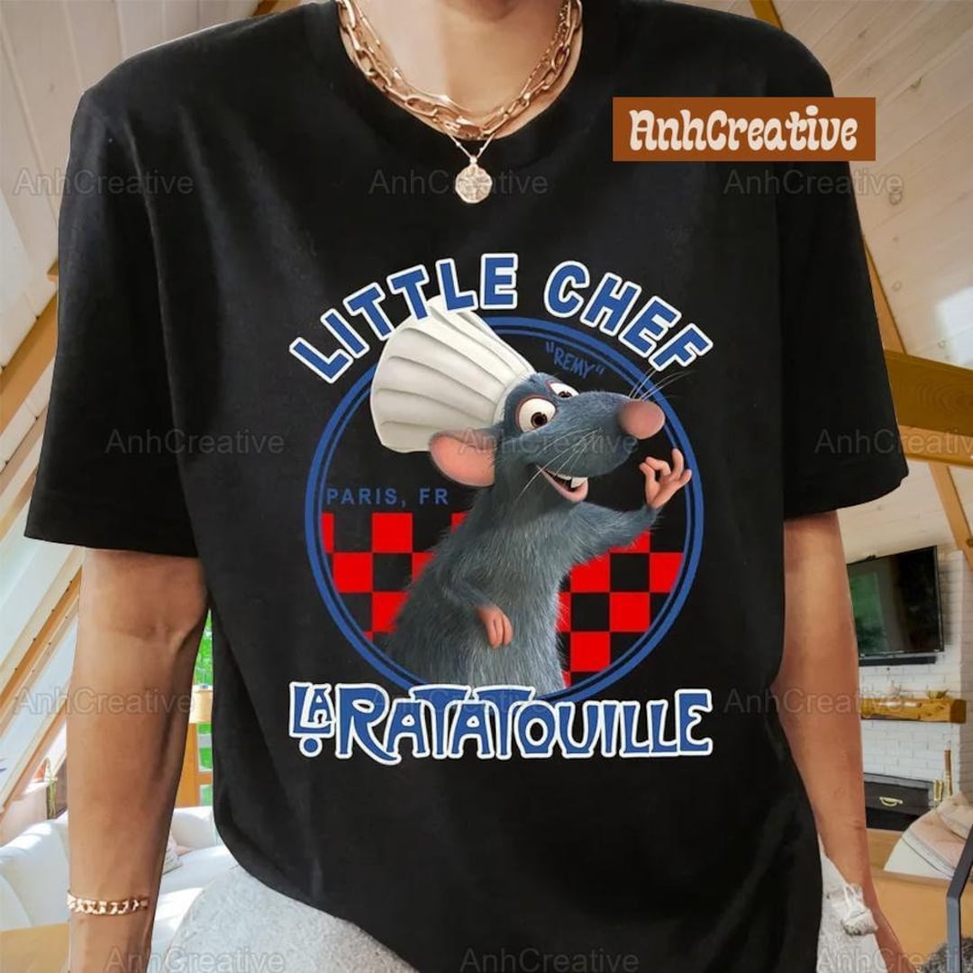 Disney Pixar Ratatouille Remy Little Chef Shirt, Disneyland Ratatouille ...