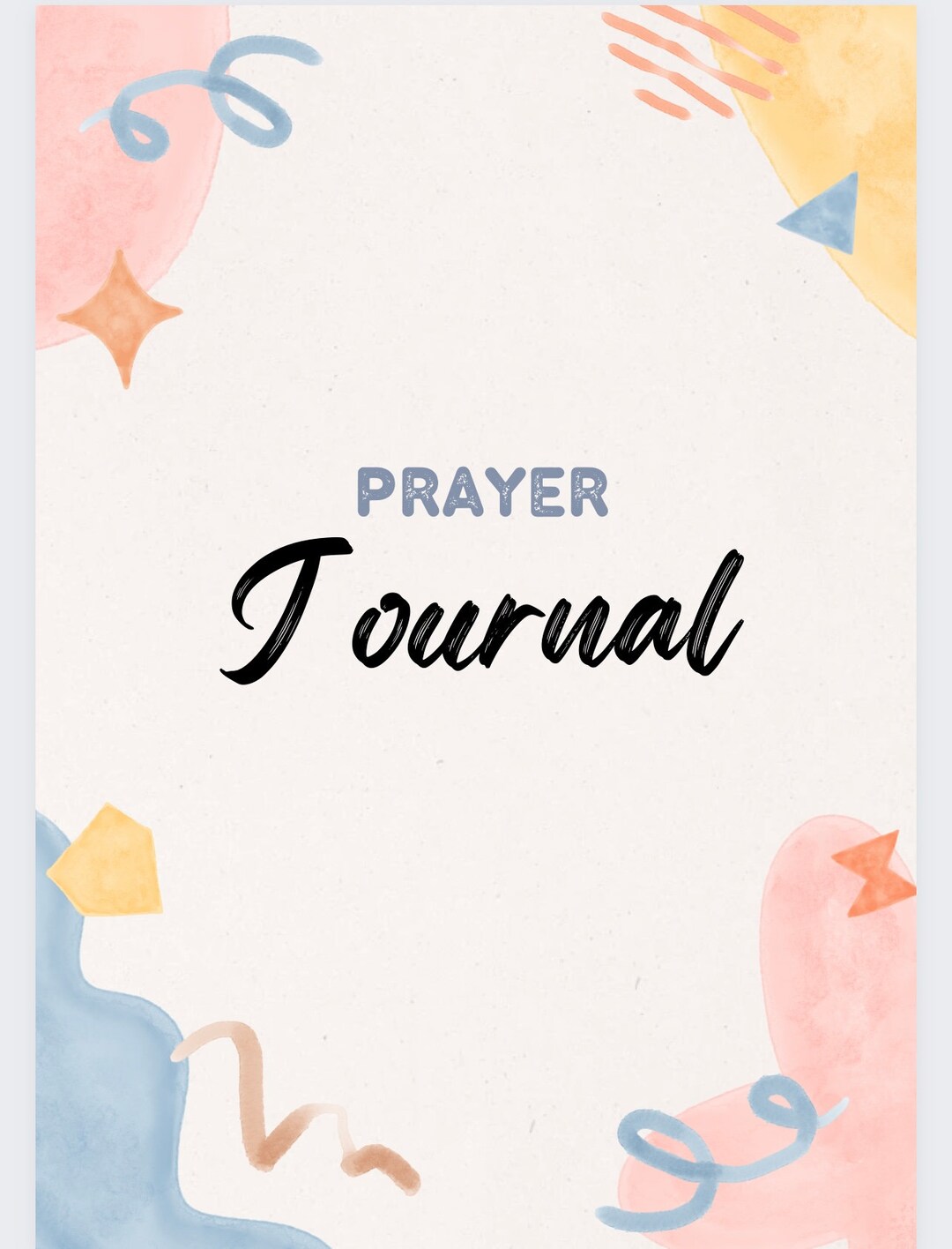 Digital Prayer Journal, Goodnotes Prayer Journal, Faith Journal, Praise ...