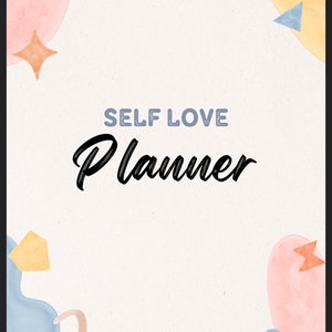 Digital Self Love Journal, Planner, Self Love Planner, Love Yourself ...