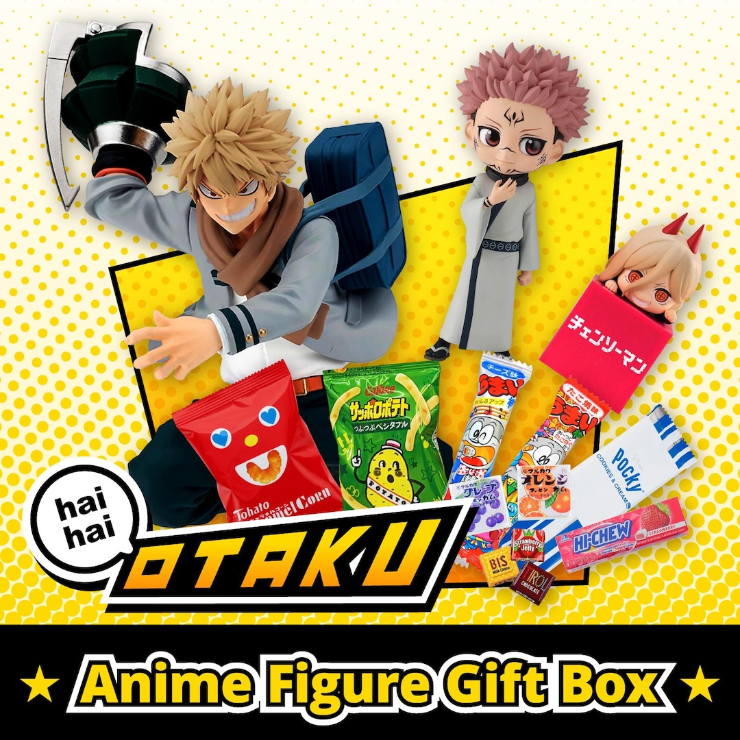 Anime Figure Gift Box | Authentic Official Figure, Plush, With Japanese ...
