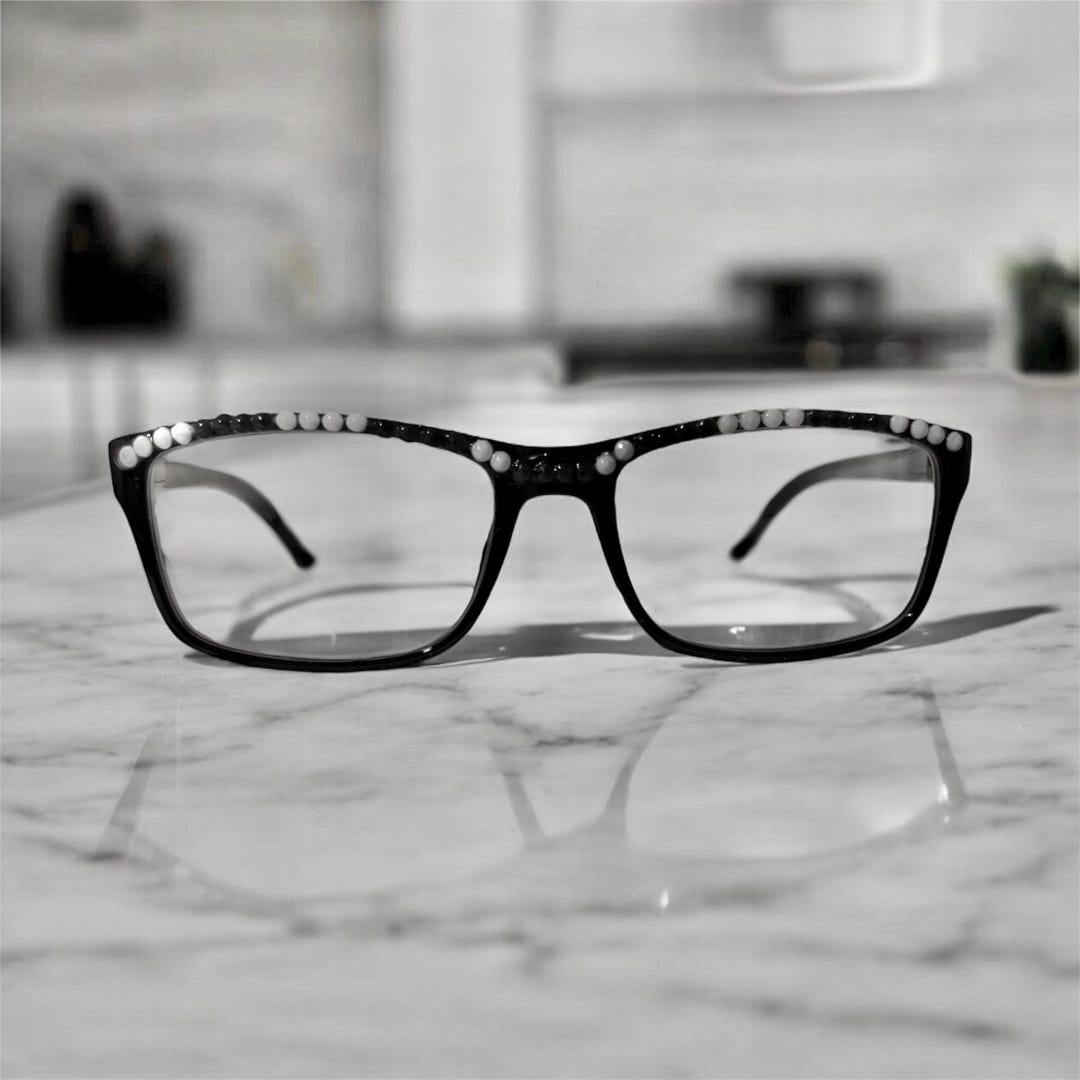 Men’s - Black - Hand - Designed - Reading - Glasses - Multiple ...