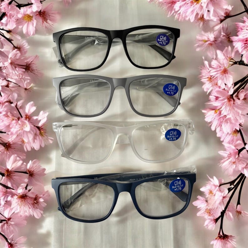 Purple-reading-glasses-hand-designed - Etsy