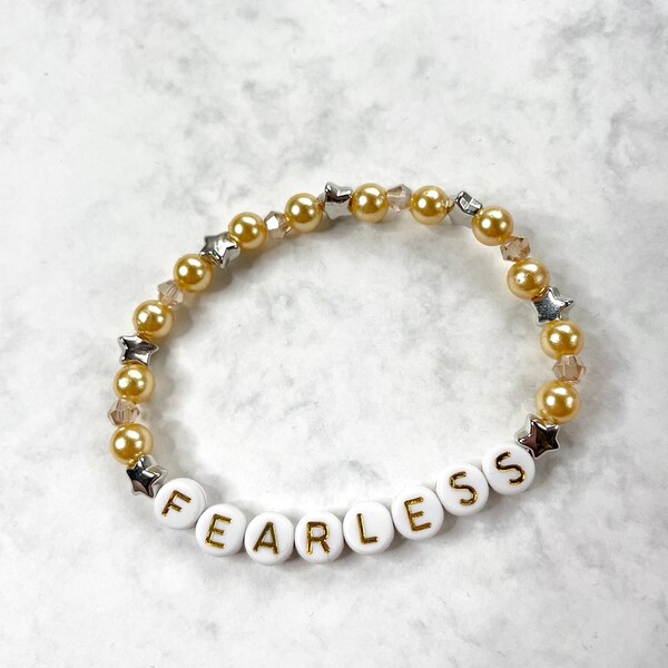 Fearless Album Bracelet - Etsy