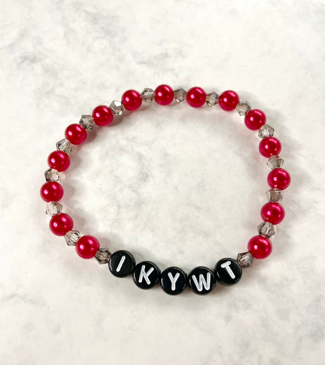 Taylor Swift RED Inspired Eras Tour Friendship Bracelet IKYWT I Knew ...