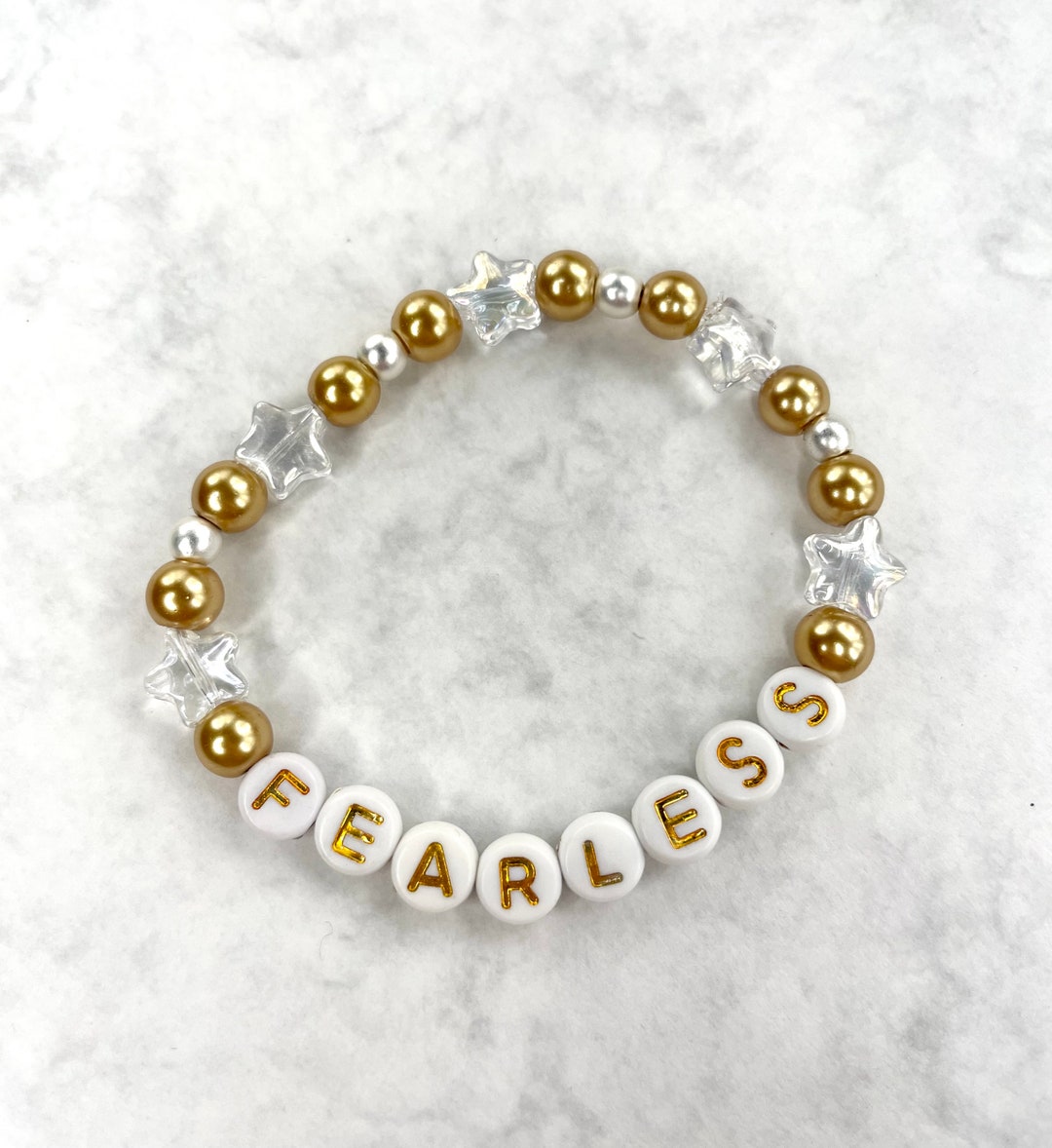 Taylor Swift FEARLESS Inspired Eras Tour Friendship Bracelet Fearless Custom Song / Album ...