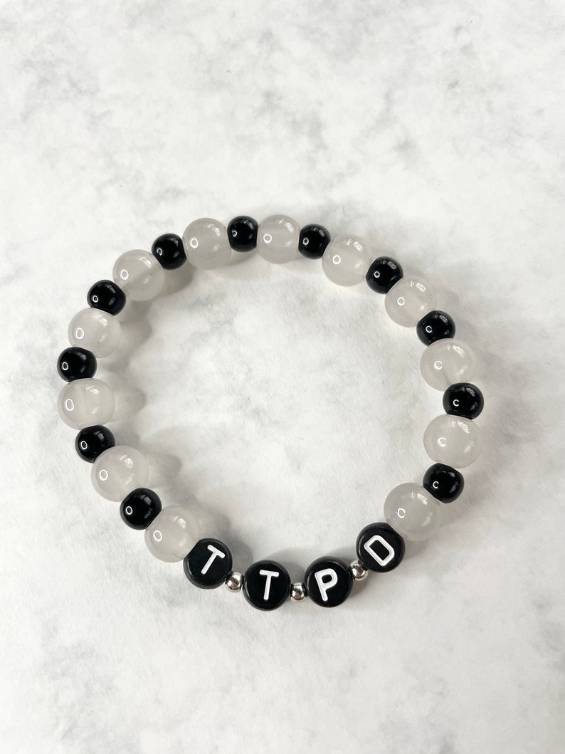 Taylor Swift TTPD Inspired Eras Tour Friendship Bracelet the Tortured Poets Department Custom ...