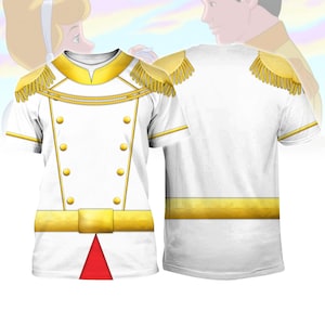 Prince Charming Costume T-shirt, Cinderella Disneybound Shirt ...