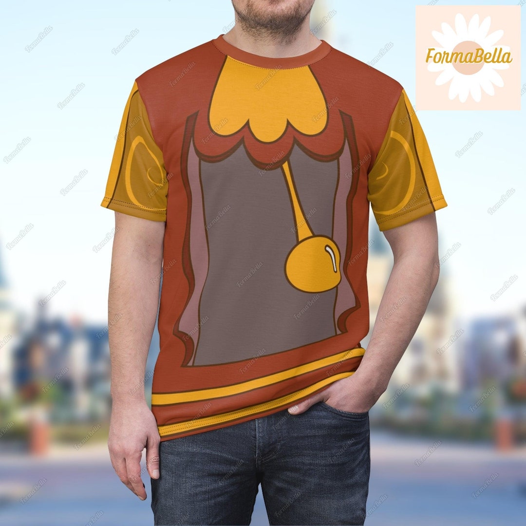 Cogsworth Costume T-shirt, Beauty and the Beast Shirt, Halloween ...