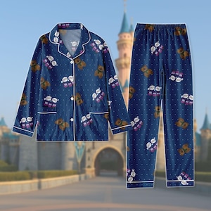 Teddy Bear and Train Pajama Pants - Etsy