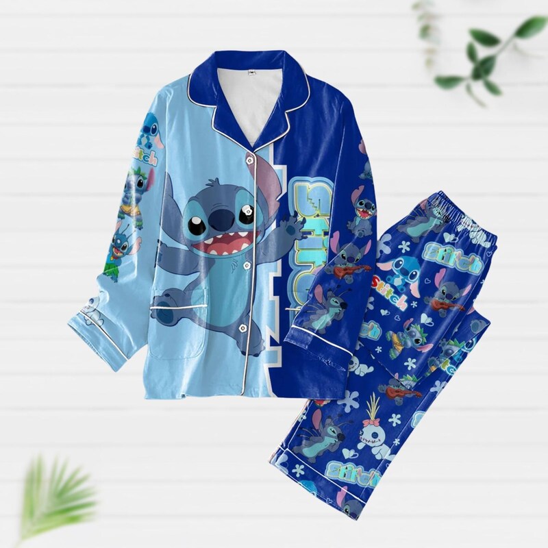 Stitch Pajamas - Etsy
