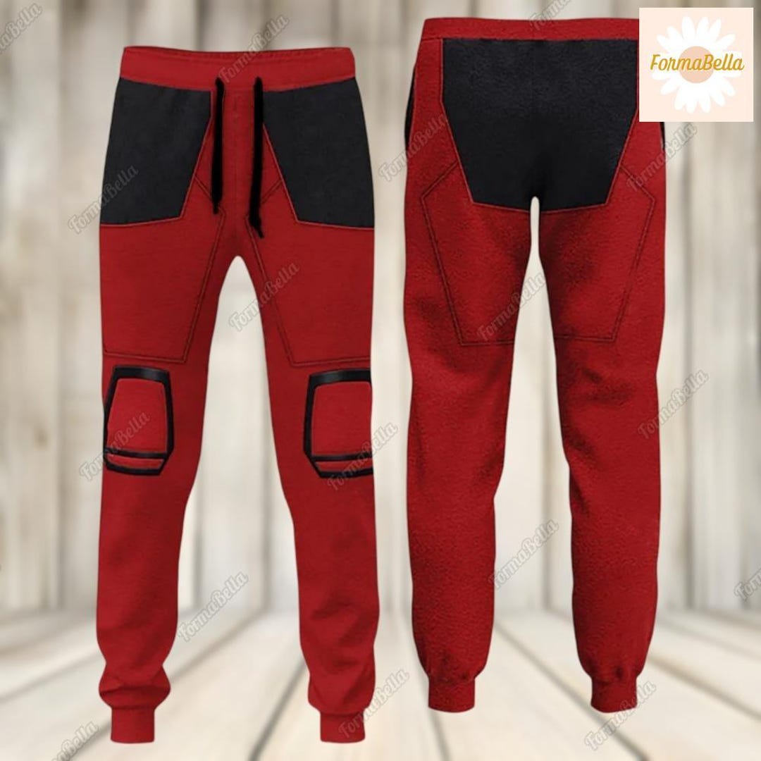 Deadpool Jogger, Wade Winston Wilson Jogger Pants, Deadpool 3 ...