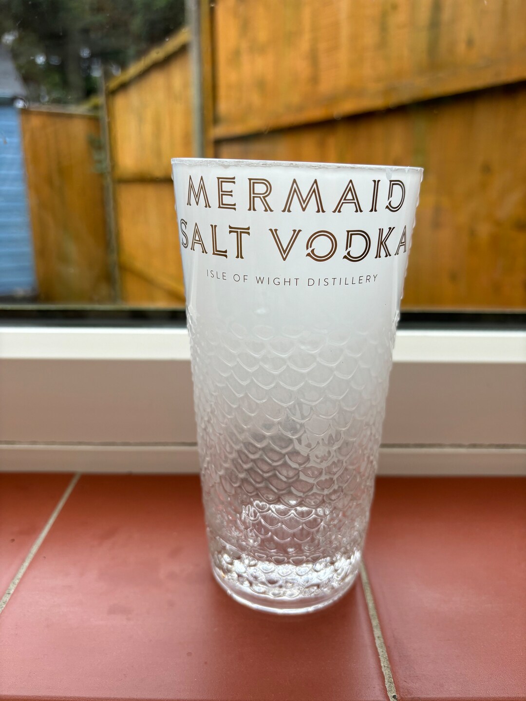 Mermaid Salt Vodka Glass 450ml - Etsy