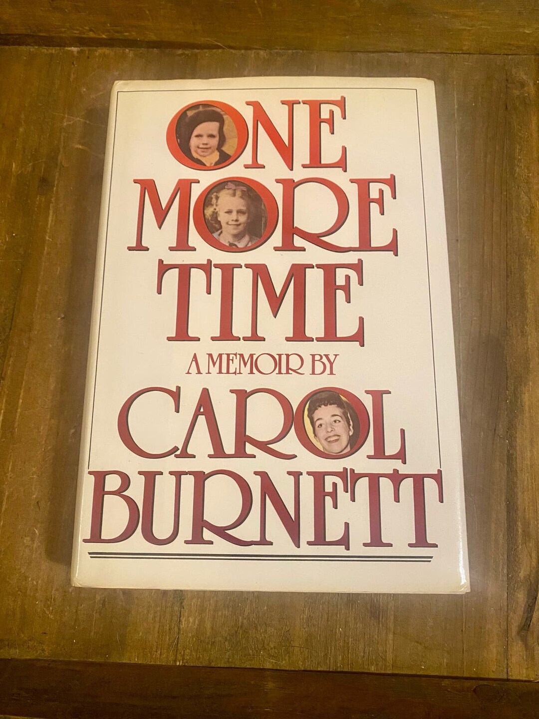 Vintage 1986 First Edition One More Time a Memoir by Carol Burnett - Etsy
