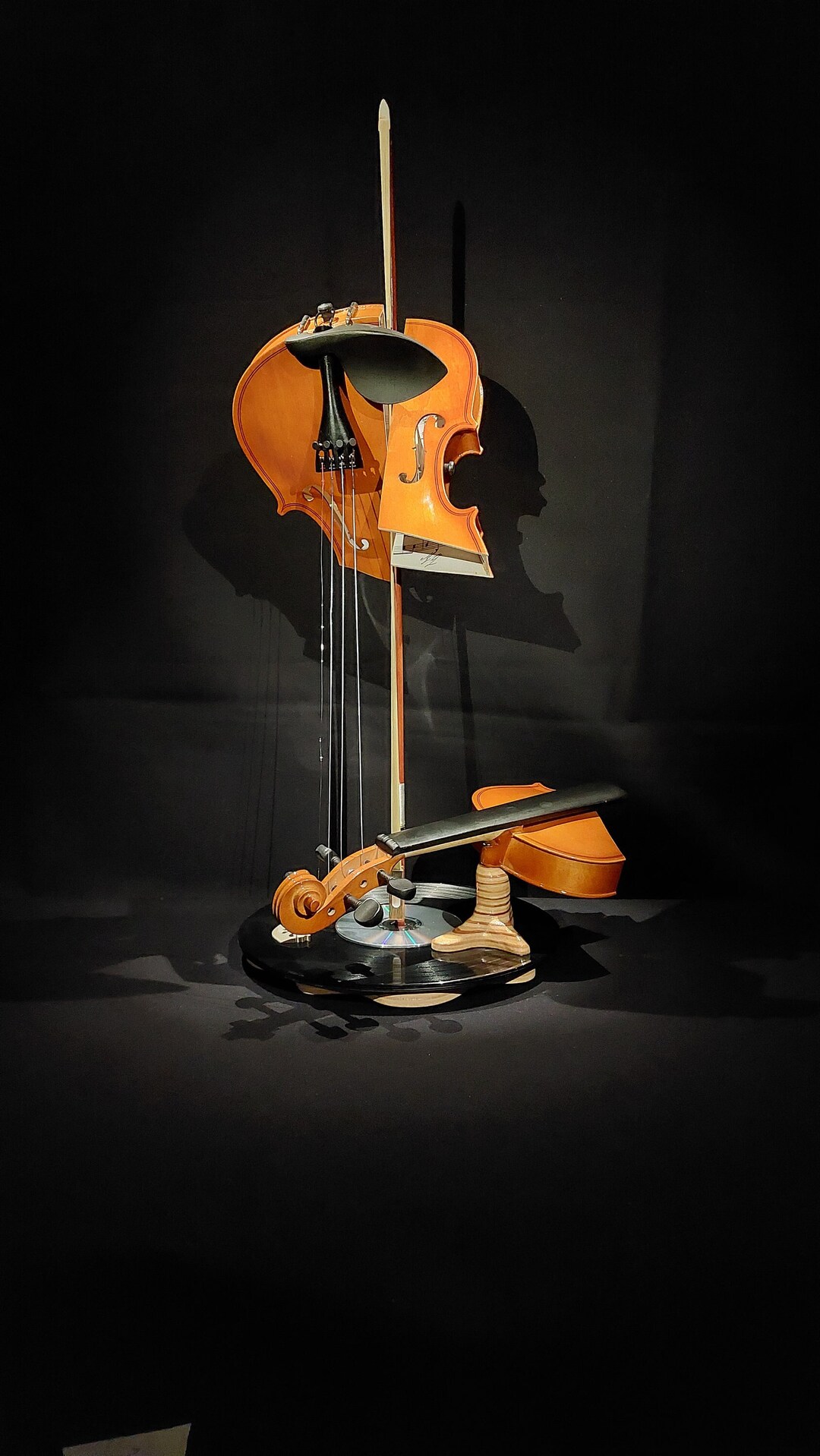 Missi Massimo Iacovelli Artist Sculpture Violin - Etsy
