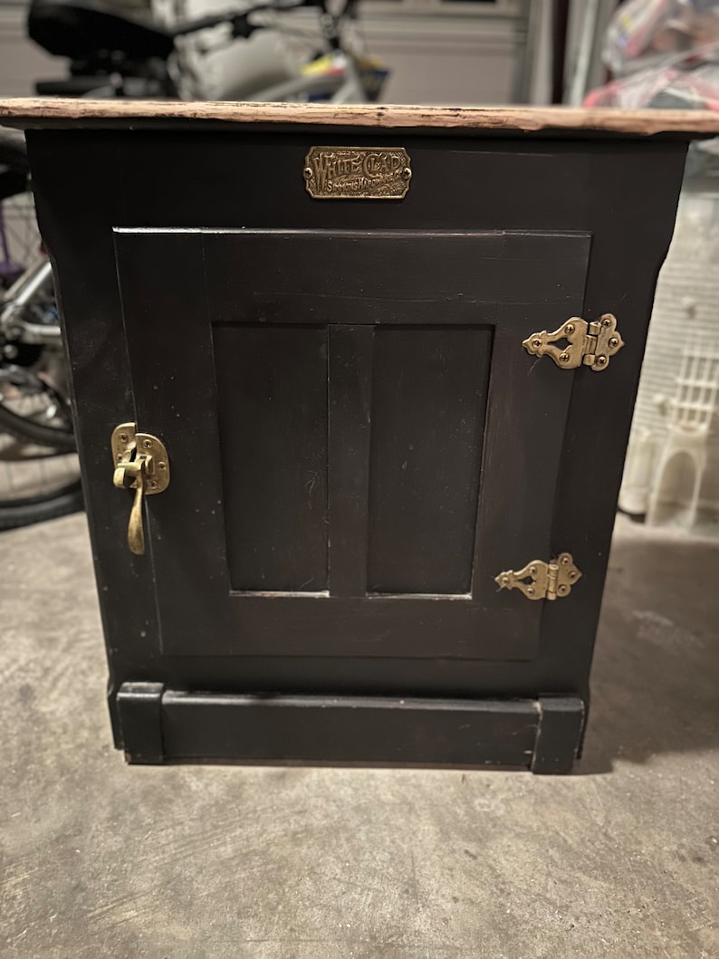 White Clad Ice Box - Etsy