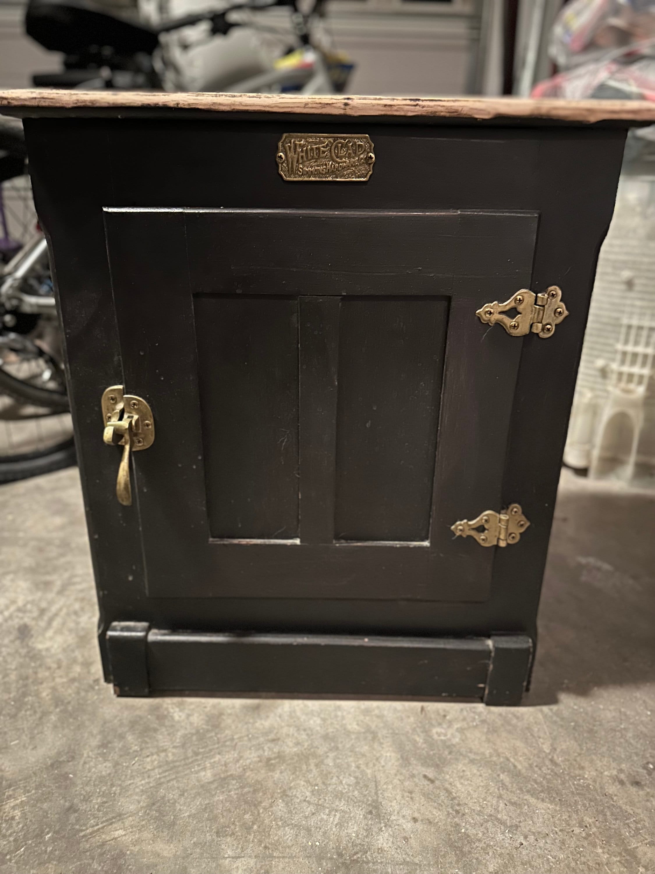White Clad Ice Box Etsy