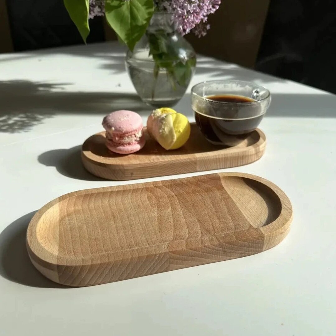 Oval Cup Holder: Handcrafted Rustic Drinkware Organizer for Stylish ...
